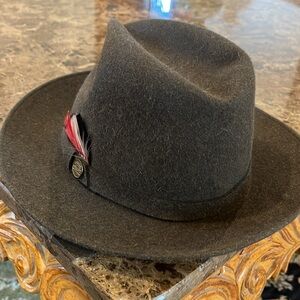 Stetson | Accessories | Stetson Sovereign Leighton Genuine Fur Felt ...